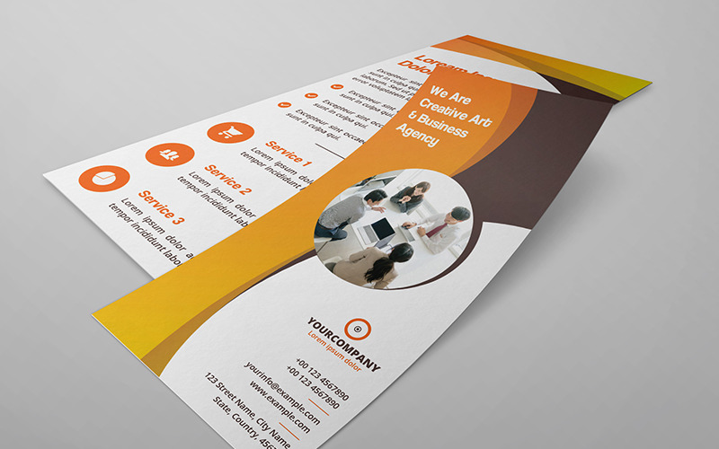 Creative DL Flyer - Corporate Identity Template