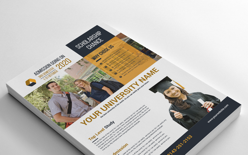 Education Flyer - Corporate Identity Template