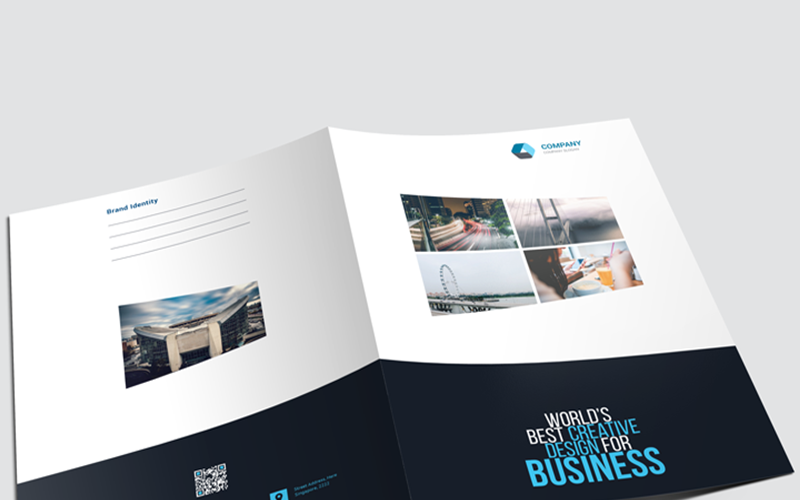 Presentation Folder - Corporate Identity Template