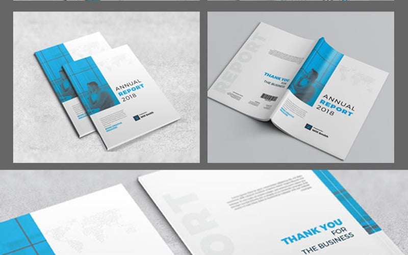 Annual Report - Corporate Identity Template - TemplateMonster