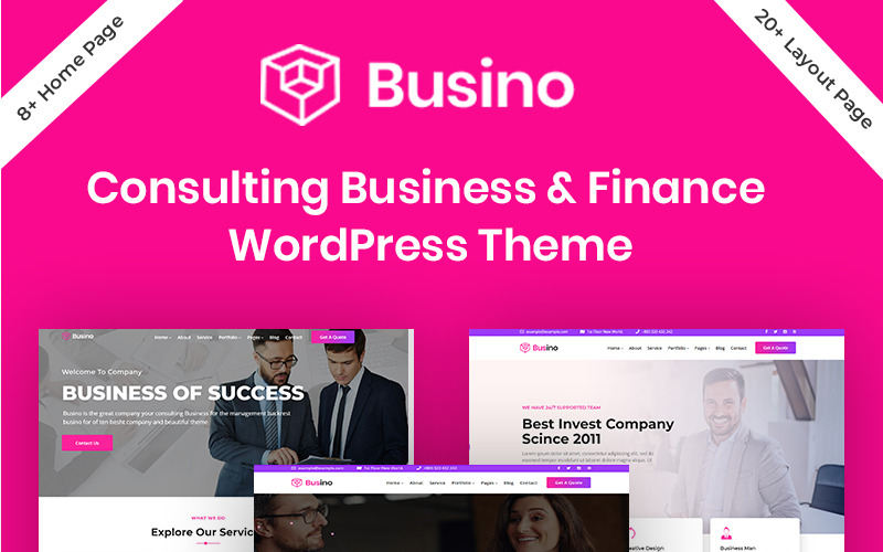 Responsive WordPress Finance Themes