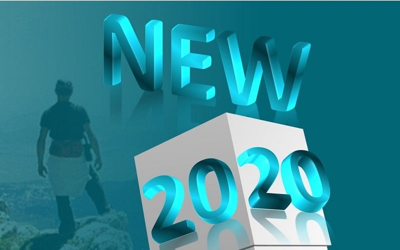 New Beginning 2020 PowerPoint Template #98727