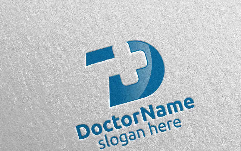 Doctor Cross Medical Hospital Design 27 Logo Template