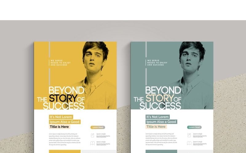 Minimal Flyer - Corporate Identity Template - TemplateMonster