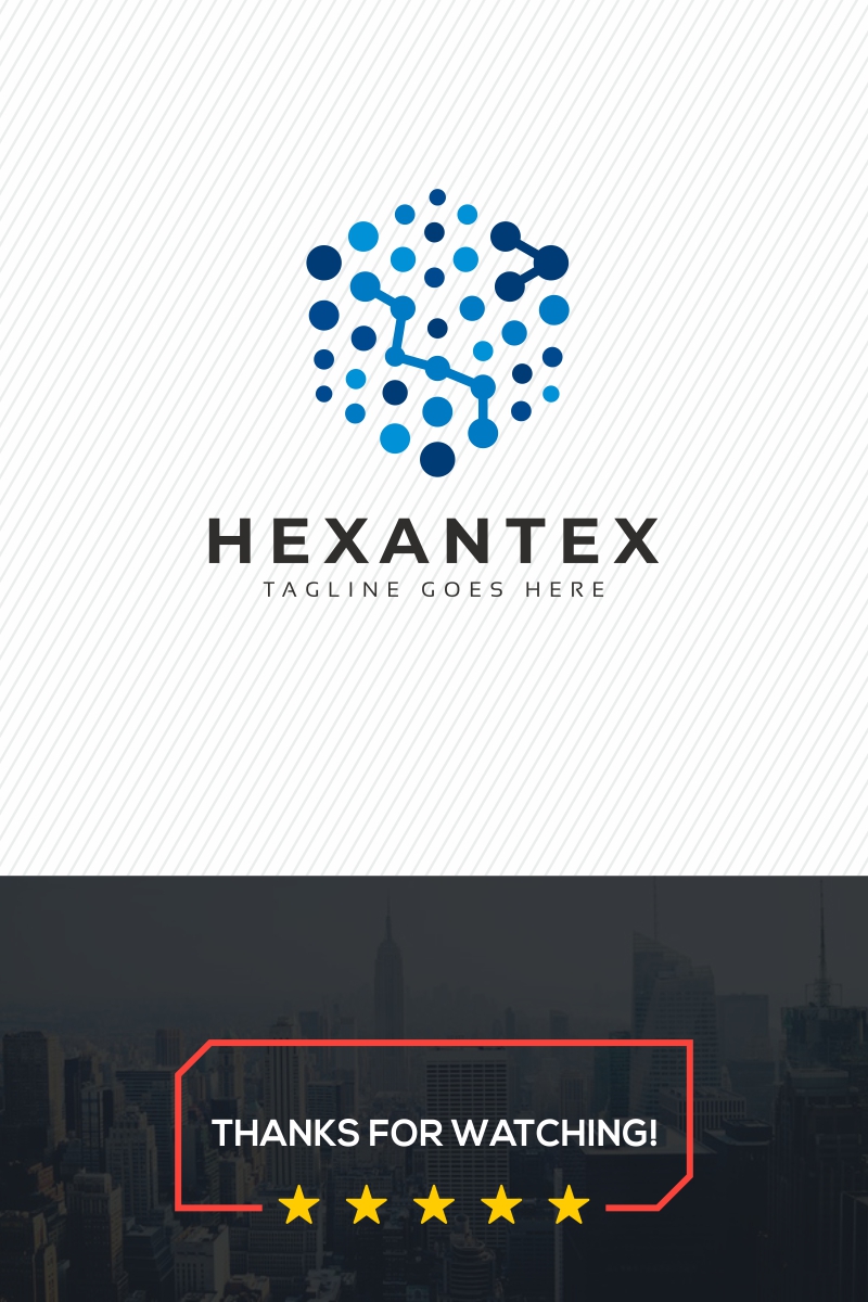 Hexagon Multifunctional Logo Template #80307