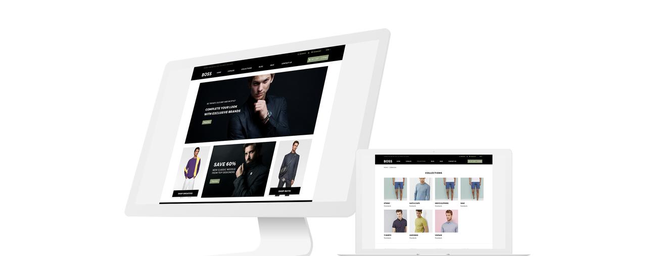BOSS - Apparel eCommerce Modern Shopify Theme #80622