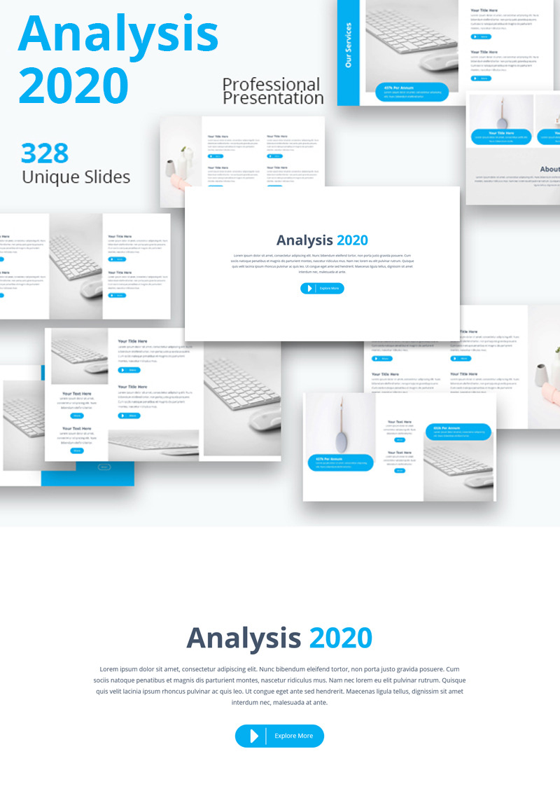 Analysis 2019 PowerPoint Template #80944