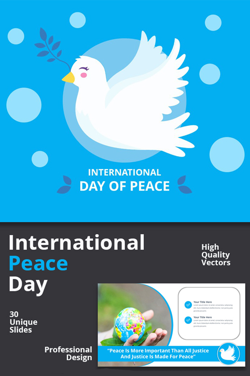 Peace Day PowerPoint Template #81153