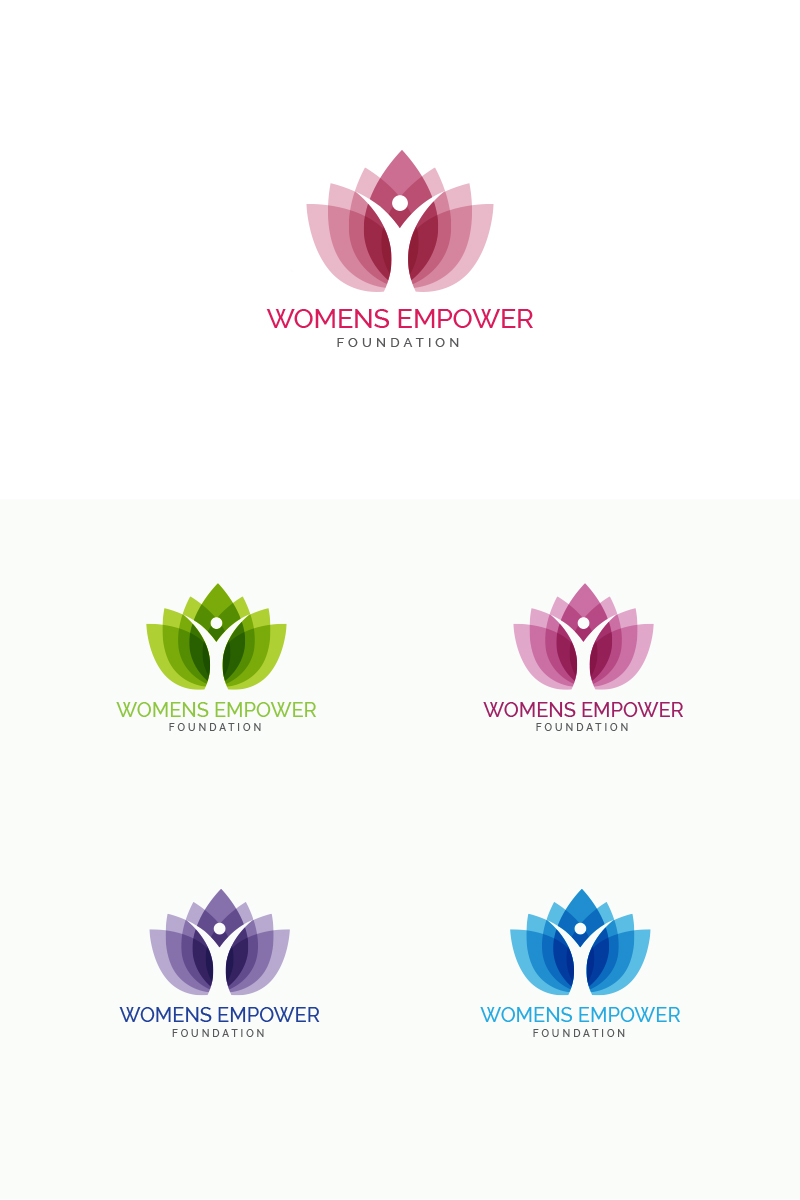 Women's Empower Logo Template #81897
