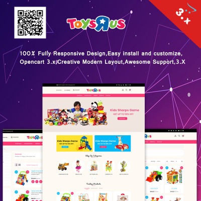 Toy Store Templates | TemplateMonster