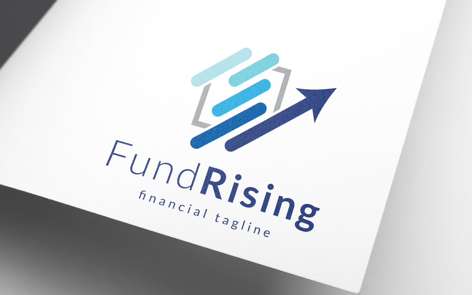 Graph Market Financial Logo Template #82934