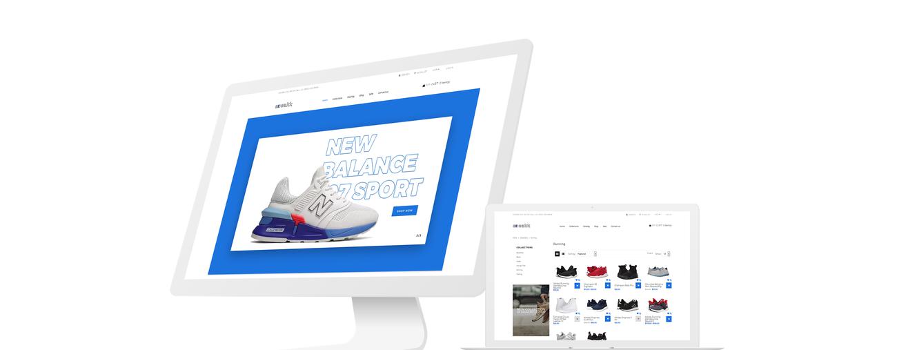 Sneakk - Fashion Store Multipage Clean Shopify Theme #83714