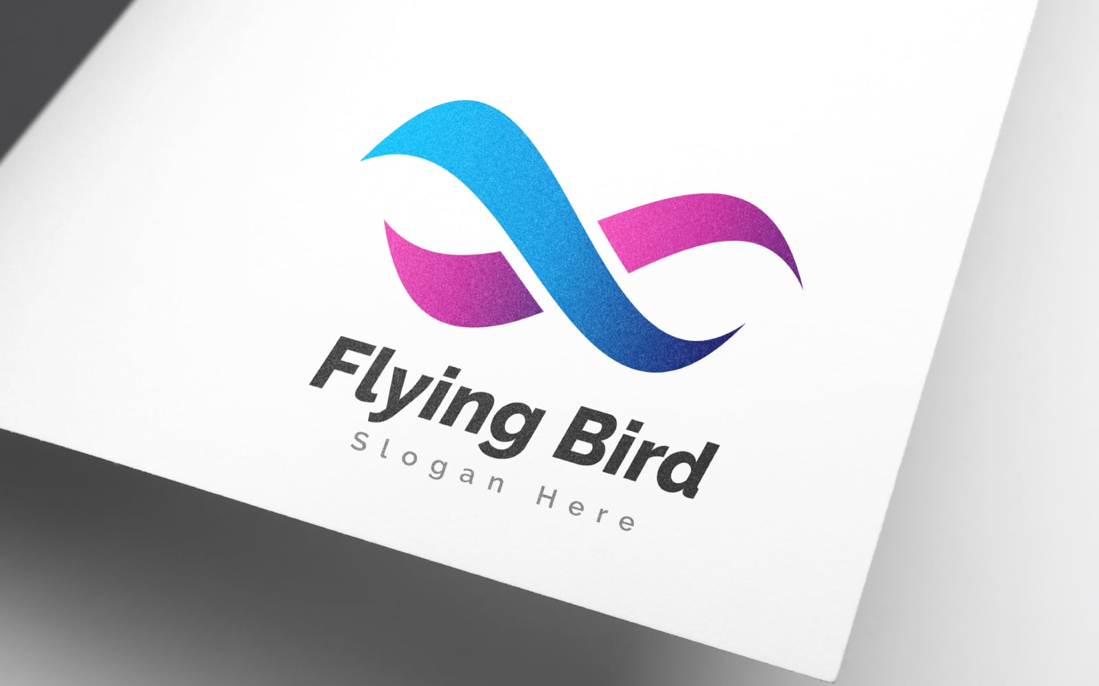 Infinity Bird Fly Logo Template #83868