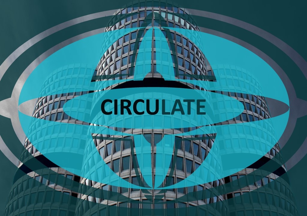 Circulate - Modern Business PowerPoint Template #84343