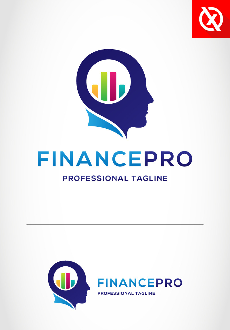 Intelligence Financial Advisors Logo Template #85259