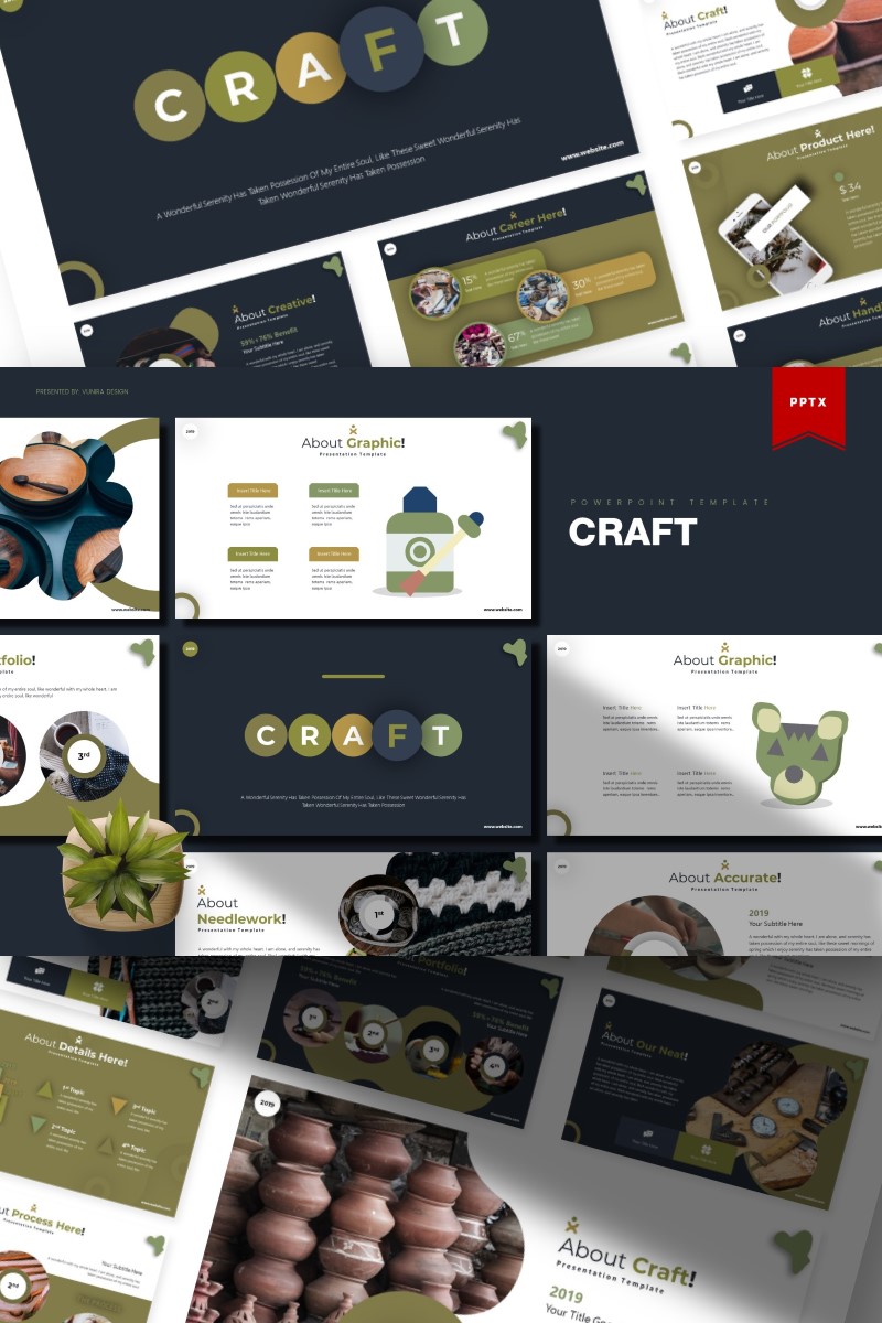 Craft | PowerPoint Template #85427