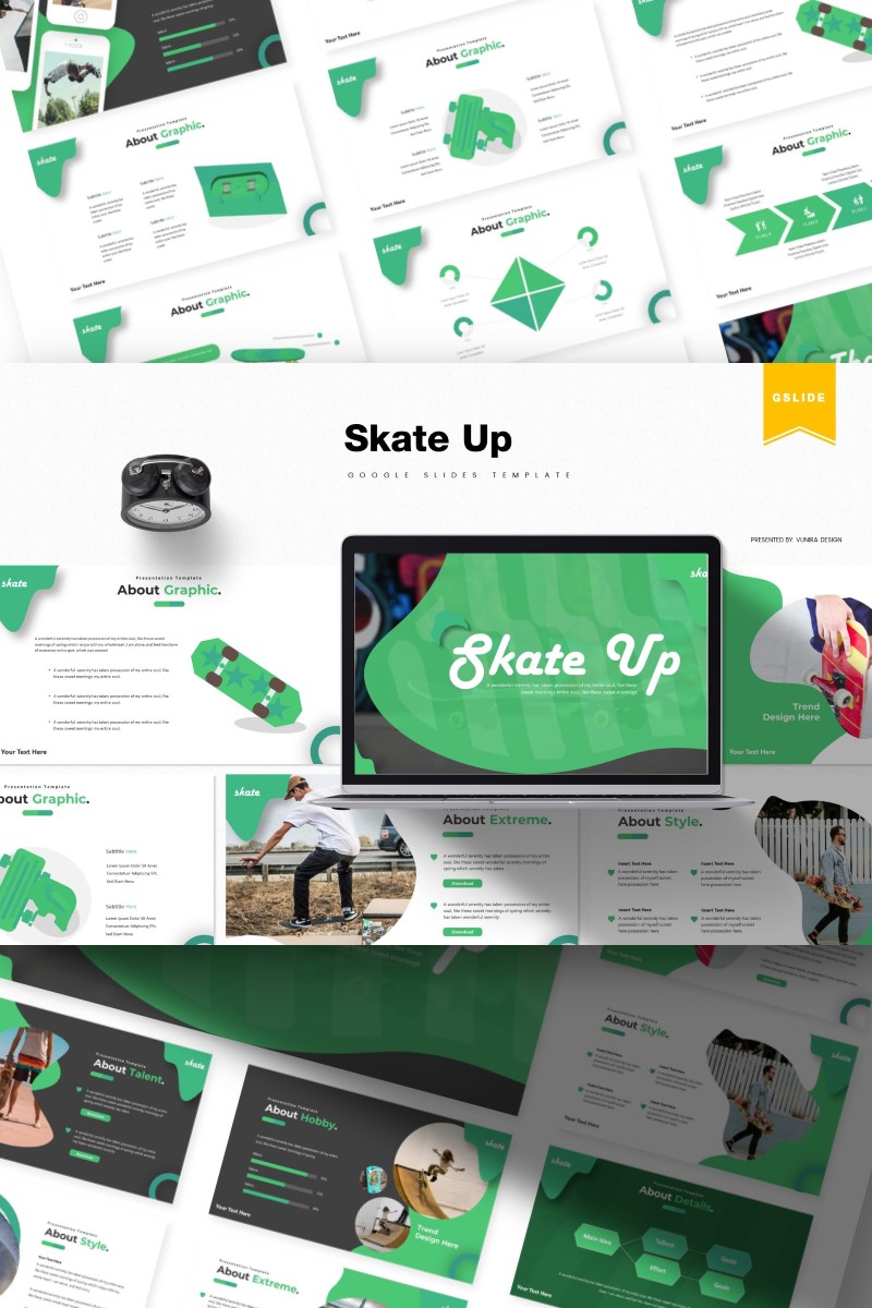 Skate Up | Google Slides #85452