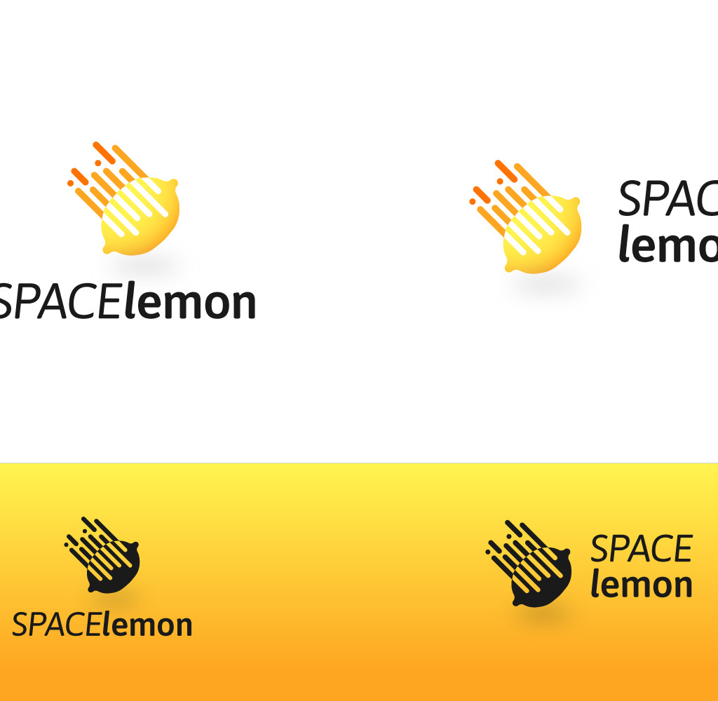 Space Lemon Logo Template #85472