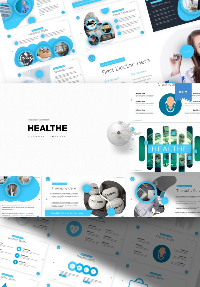 Healthe | Keynote Template #85798