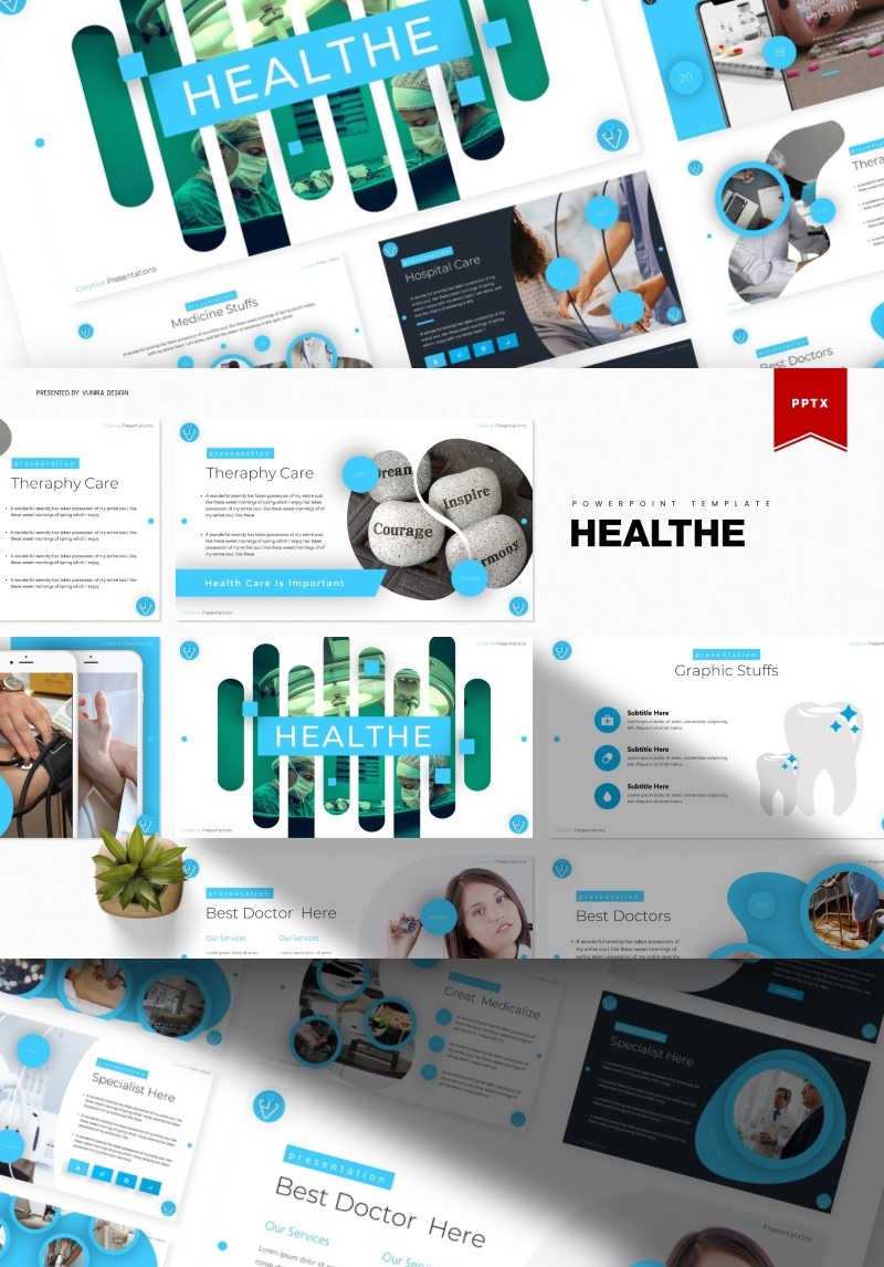 Healthe | PowerPoint Template #85766