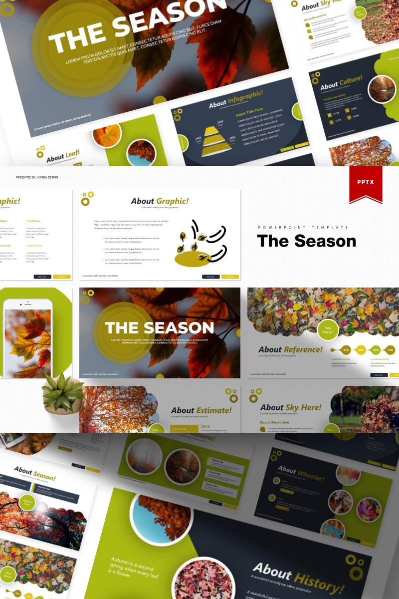 The Season | PowerPoint Template #85875