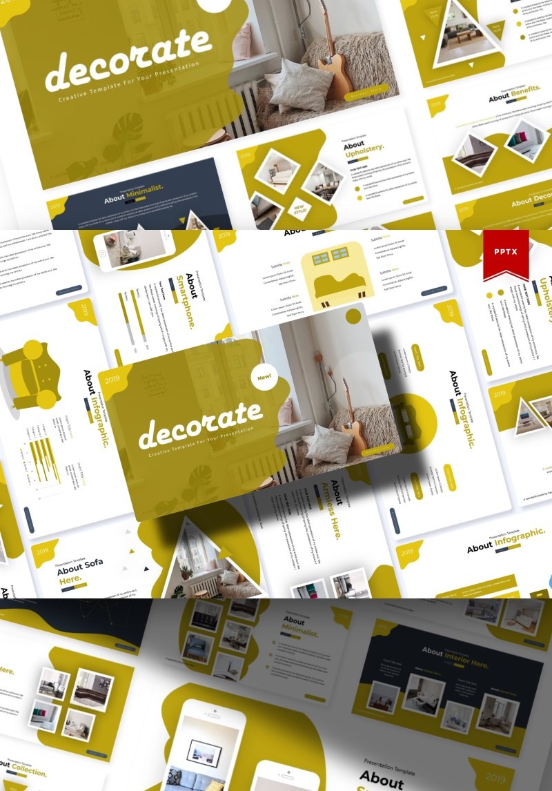 Decorate | PowerPoint Template #86030