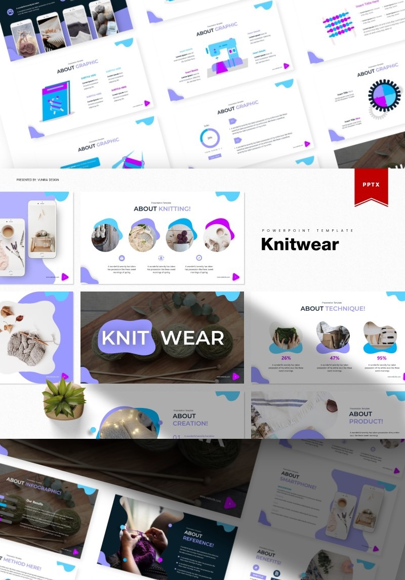 Knitwear | PowerPoint Template #87129