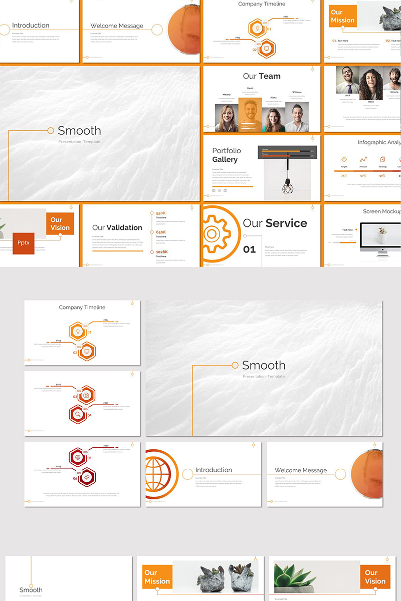 Smooth PowerPoint Template #88190
