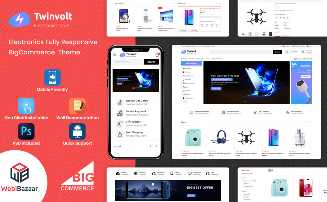 BigCommerce Themes - Download for Free in ONE Membership