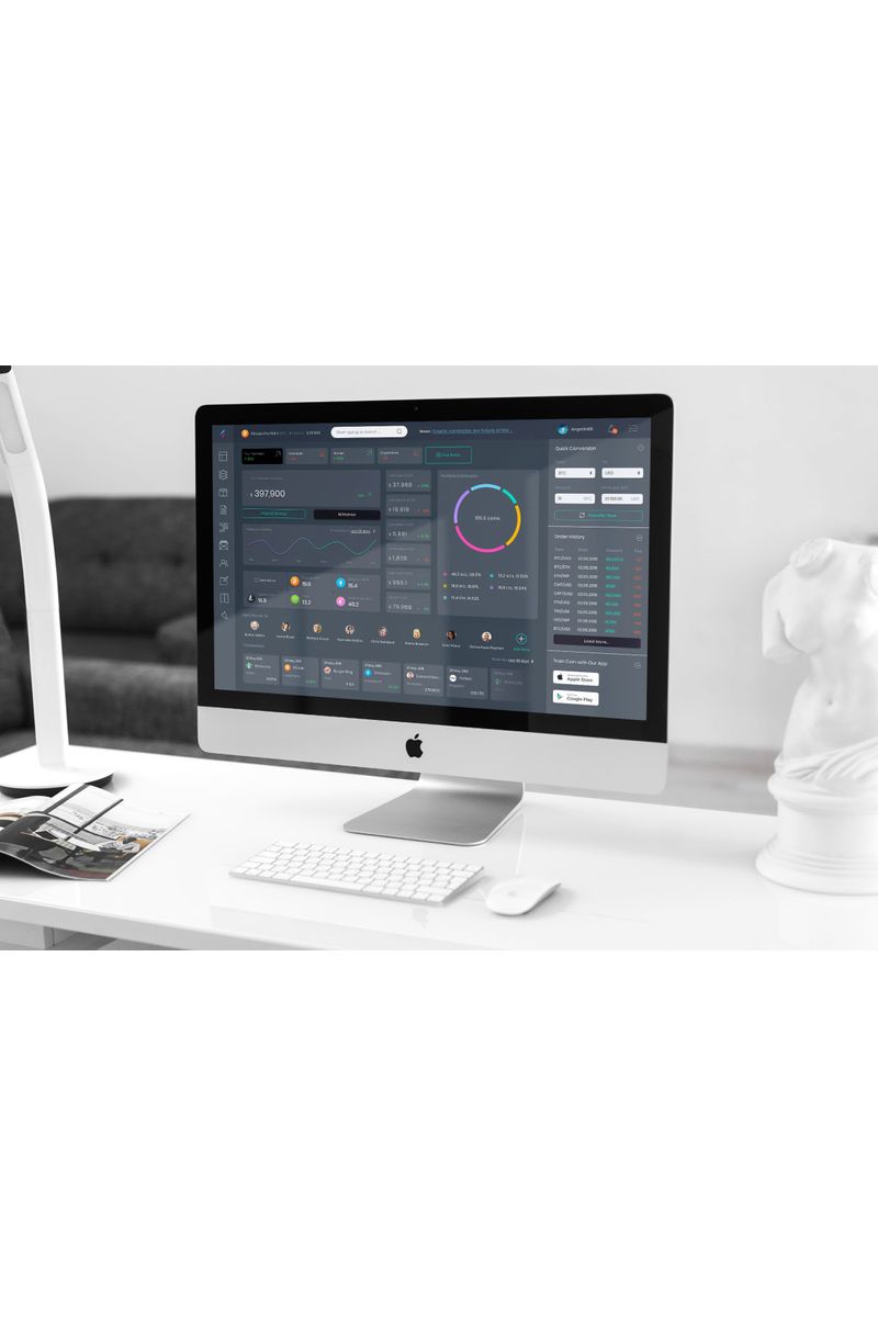 Admin Dashboard Crypto Wallet Ui kit UI Elements #90335