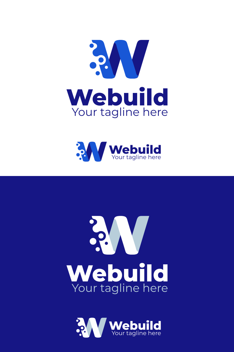 Letter W Design Logo Template #91592