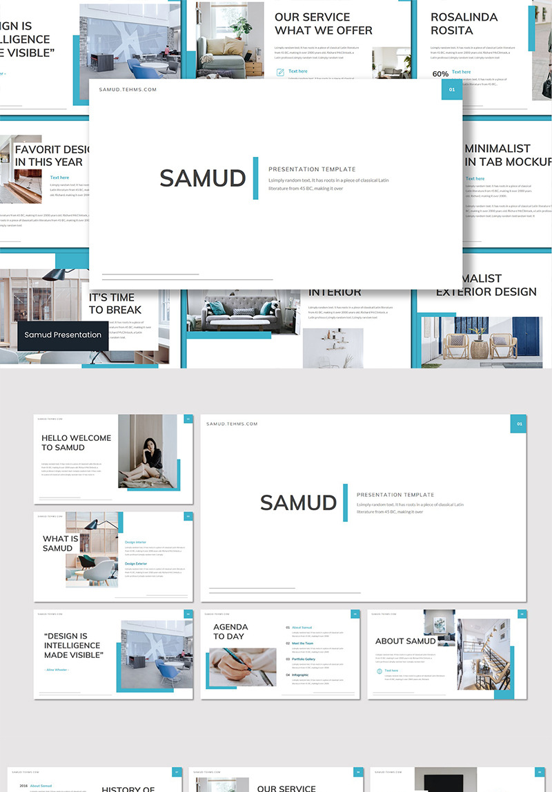 SAMUD PowerPoint Template #92695