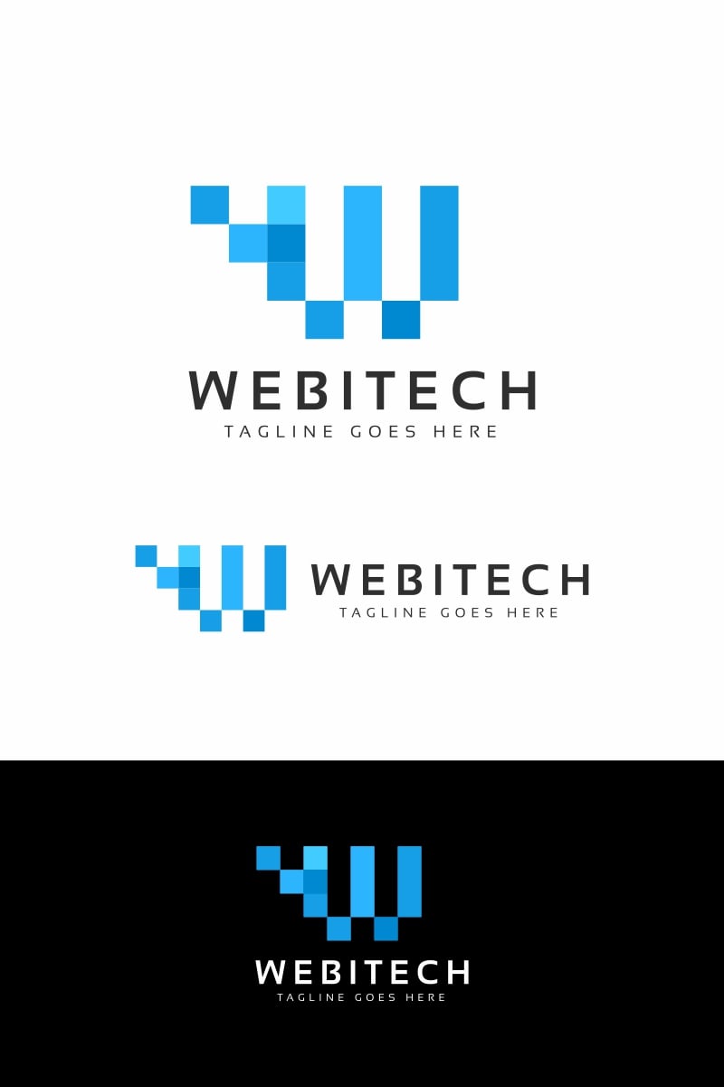 Webitech W Letter Logo Template #94682