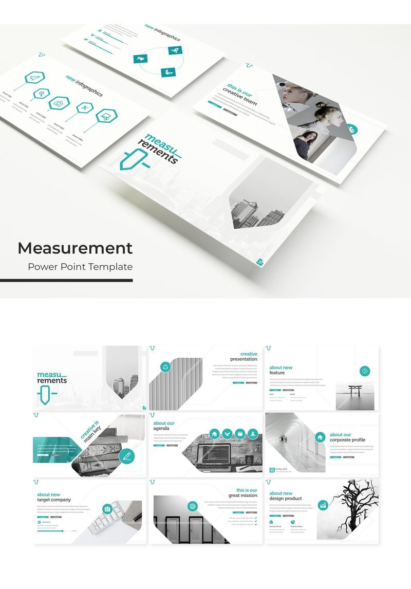 Measurement PowerPoint Template #95049