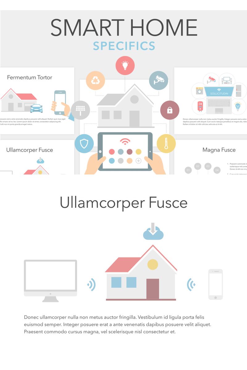 Smart Home Keynote Template #96662
