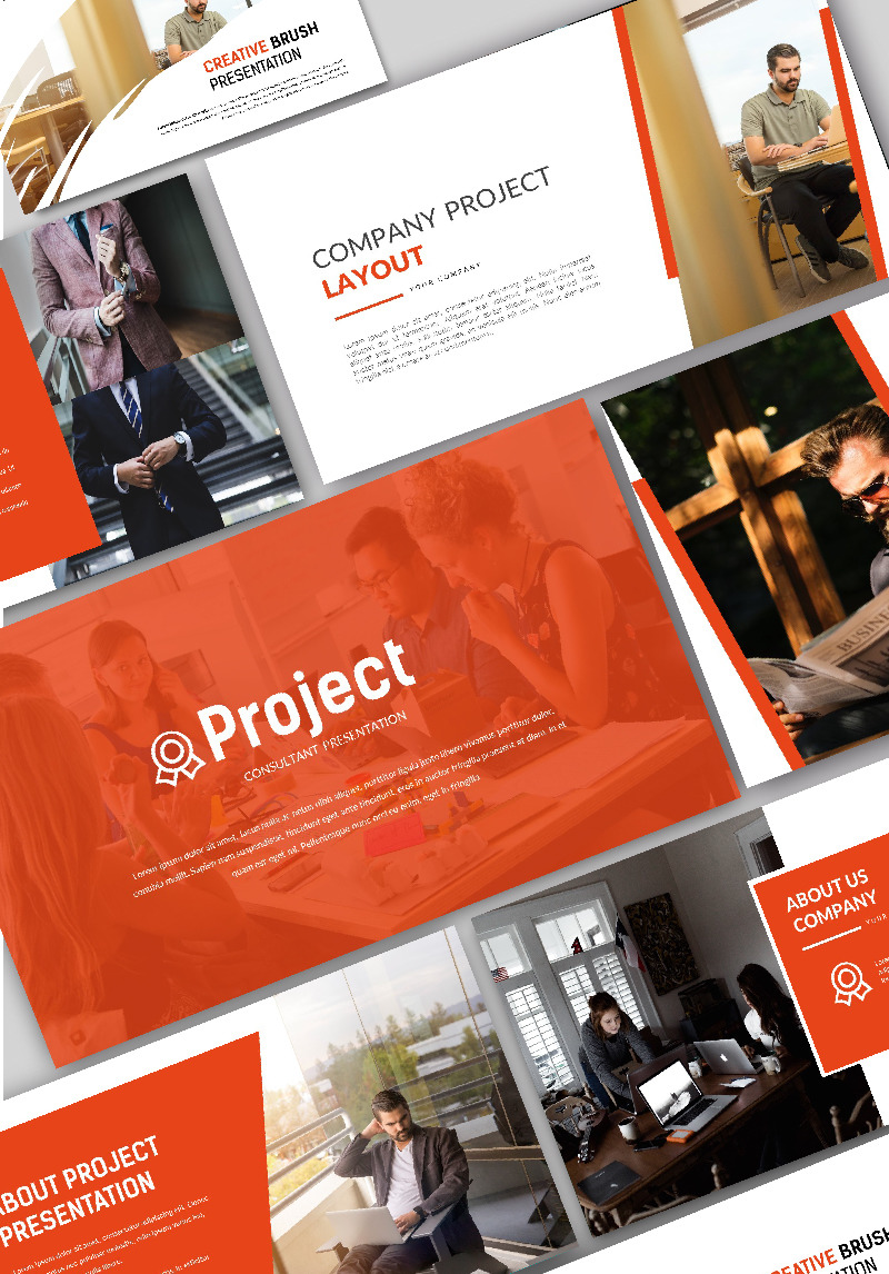 Project Consultant PowerPoint Template #97802