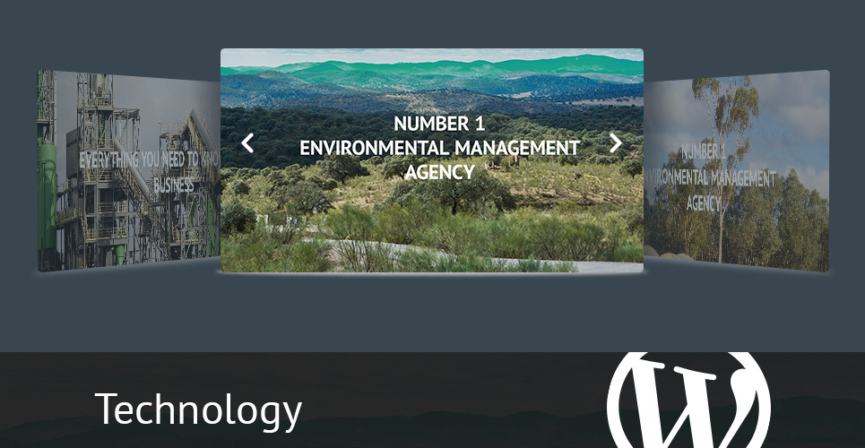 Environmental Responsive WordPress Theme - TemplateMonster