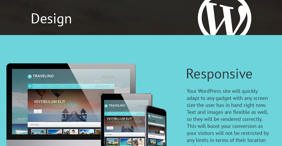 Travel Agency Responsive WordPress Theme - TemplateMonster