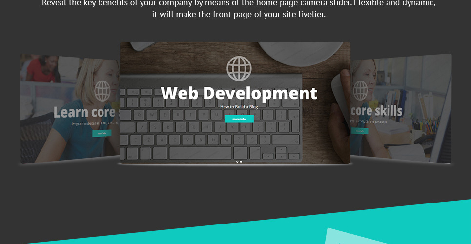 Web Development & Advertising - Web Development Responsive Website Template