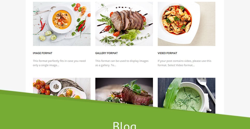 Gourmet Cuisine WordPress Theme #55376 - TemplateMonster